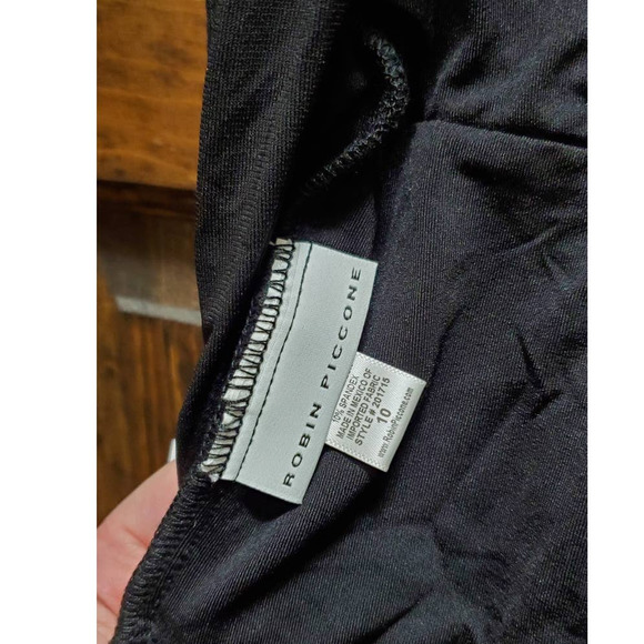 Robin Piccone | Swim | Nwt Robin Piccone Ava High Neck Onepiece Black ...